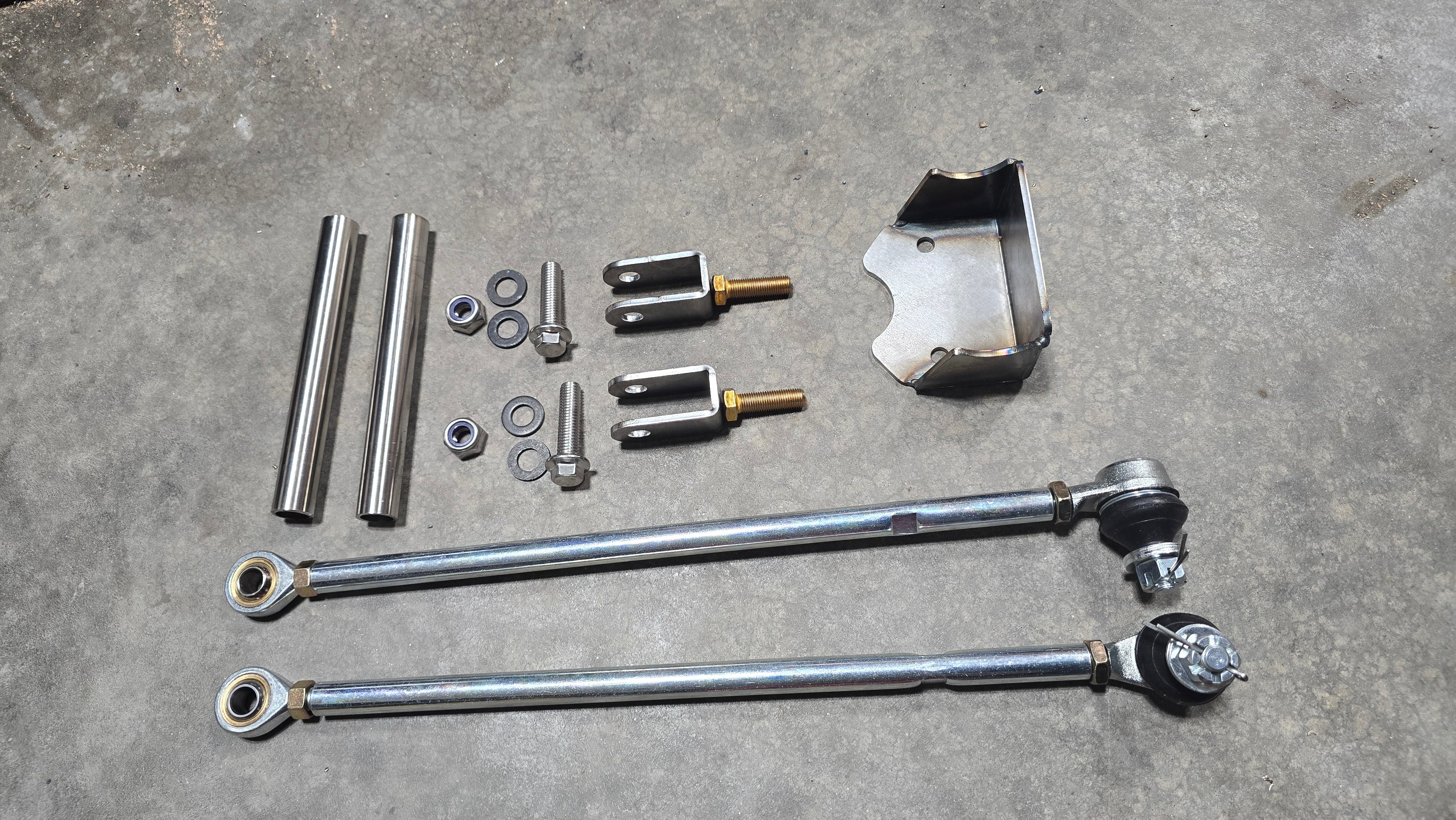 Steering Rack Mounting and Tie Rod Extension Kit – xKarts